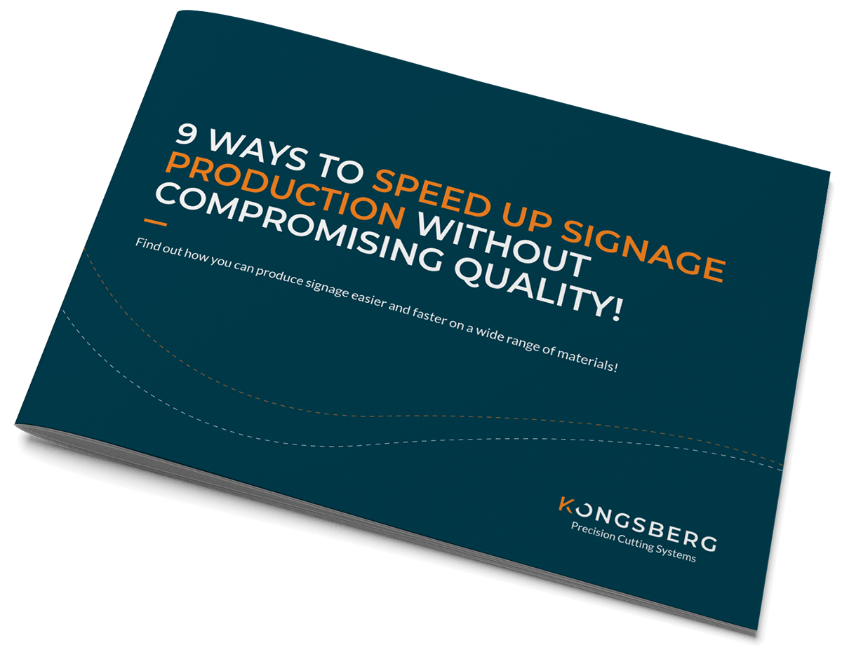 Signage production - MultiCam Inc.